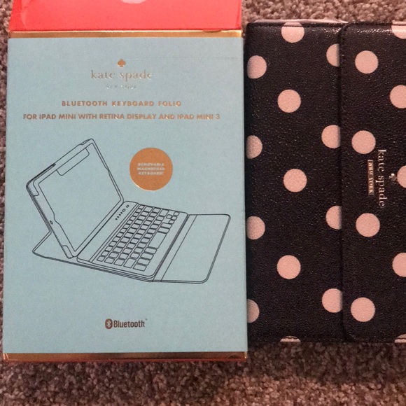 kate spade | Accessories | Kate Spade Bluetooth Keyboard Folio Ipad ...